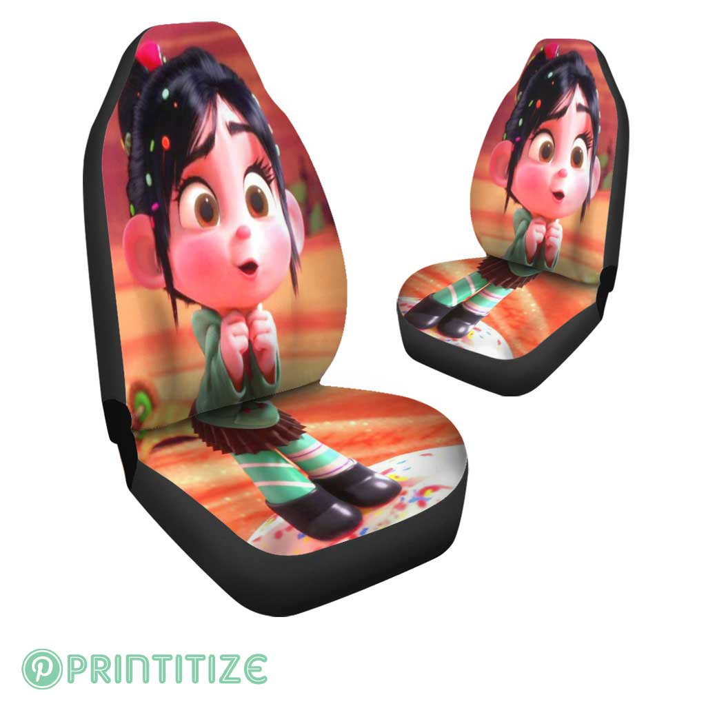 Vanellope Surprise Car Seat Cover Set Of 2 Trendyheat